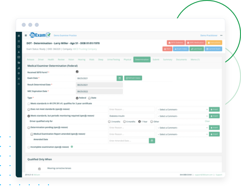 Occupational Health Exam Software | 3bExam